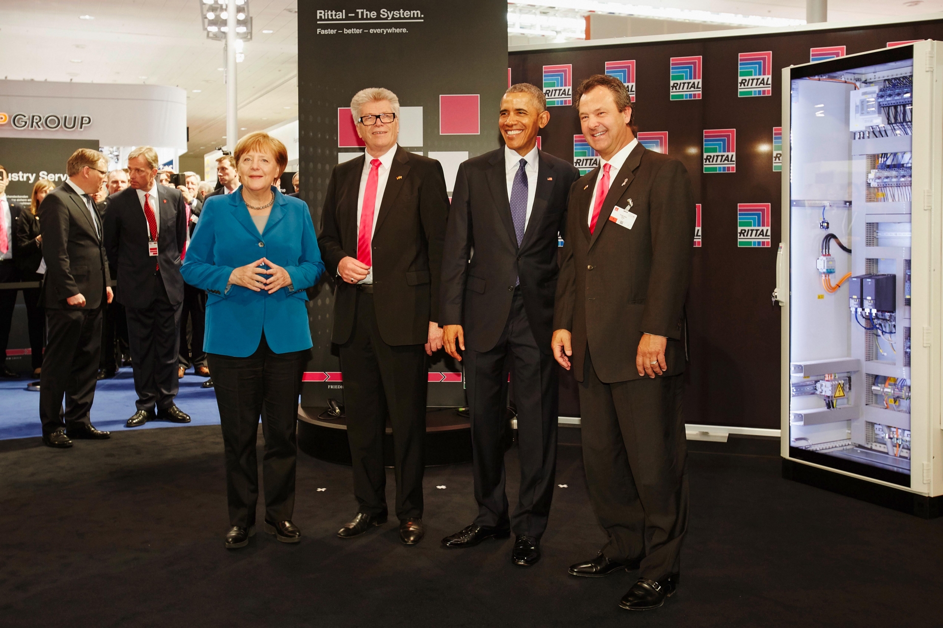 Merkel und Obama bei Rittal: „This is a fine company!” | i-Magazin