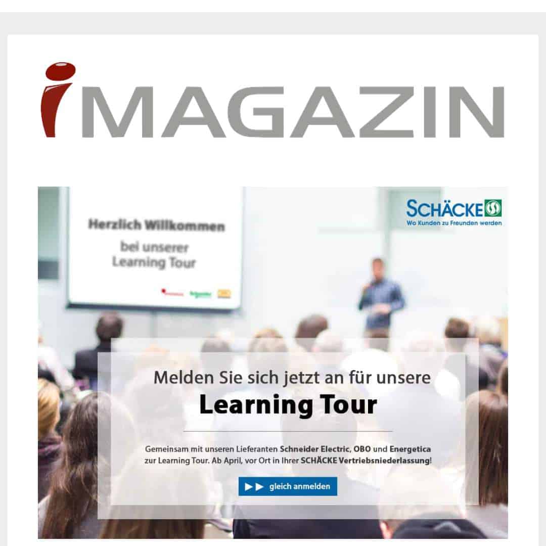 Die SCHÄCKE Learning Tour | i-Magazin