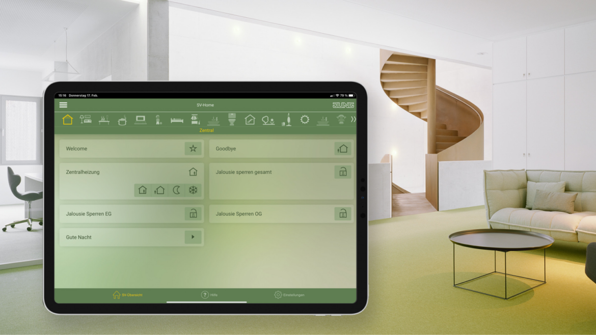 Smart Home: Jung Smart Visu Server Update